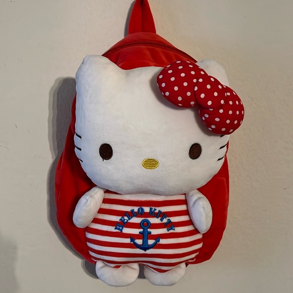 Hello Kitty | Other | Redwhite Hello Kitty Mini Back Pack | Poshmark